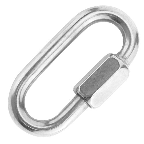 M10 Climbing Gear Carabiner Quick Links Safety Snap Hook Stainless ...