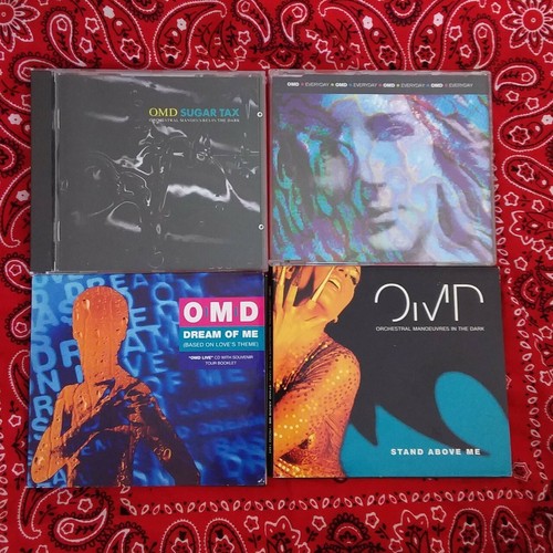 OMD 5 CDs Everyday Stand above me Dream of me Sugar tax Sailing on the ...