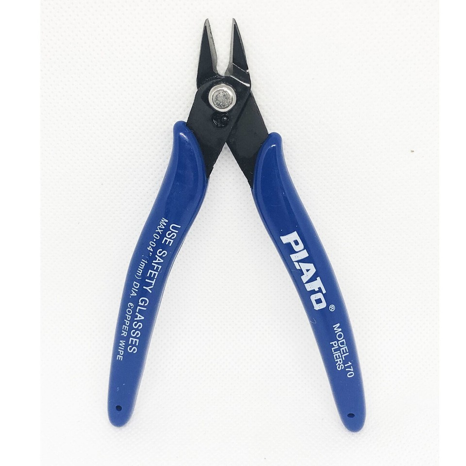10PCS Plato Model 170 Flush Wire Cable Cutter Cutting Snips Pliers Side ...