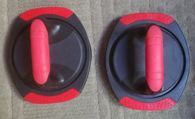 Rotating Push-up Handles Pair Swivel Exercise Training | eBay