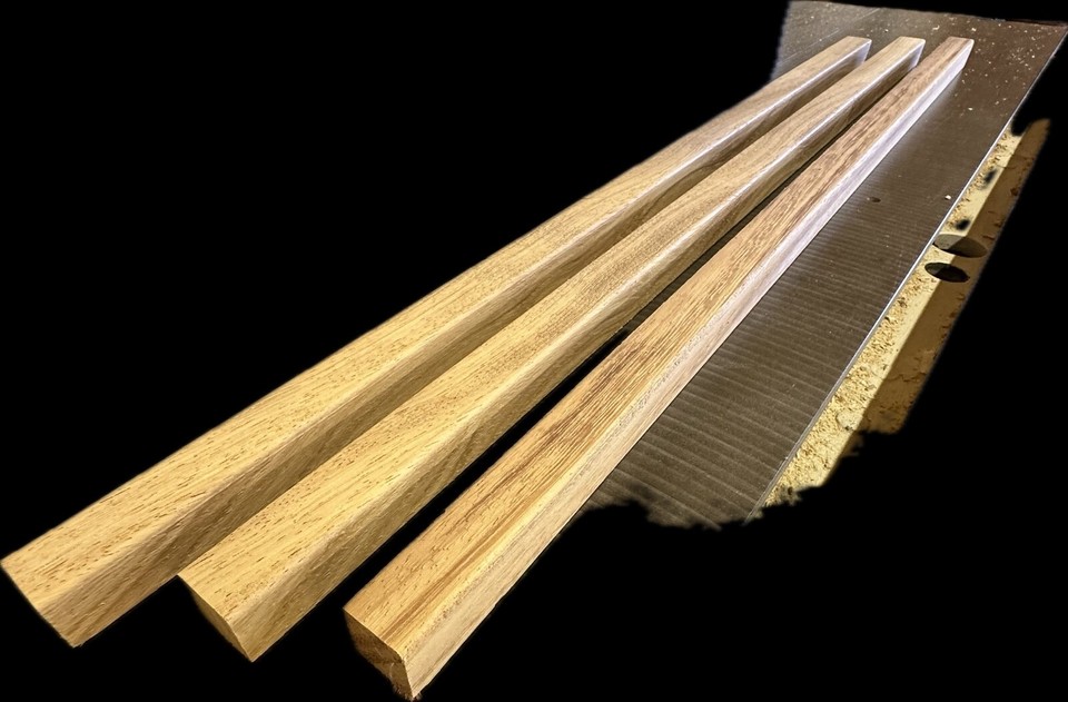 Hardwood IROKO Square Beading 20x20 Window Glazing,Square or 1 Rounded ...