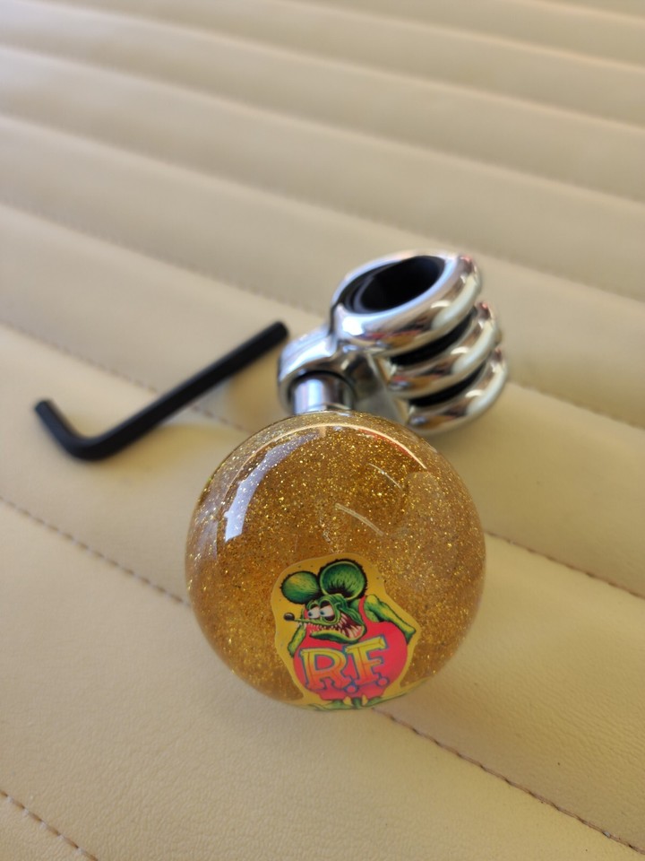 Vintage Brody Knob Suicide Steering Wheel Knob Rat Fink Custom Hot Rod ...