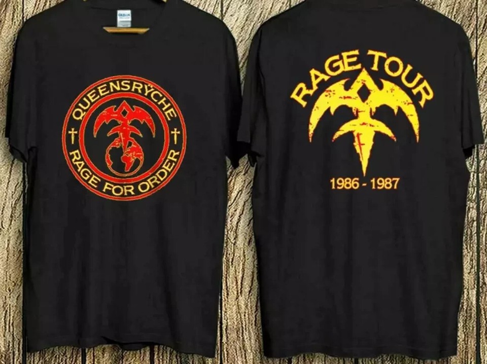 Vintage Queensryche Rage For Order Concert Tour T-Shirt | eBay