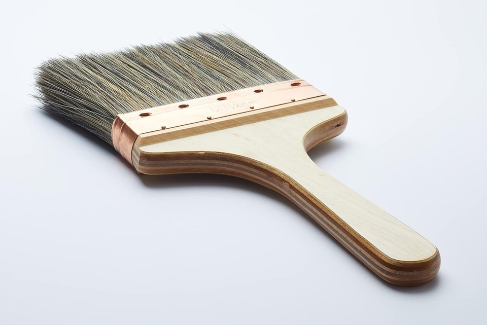 ProDec Paint Brush Large Pure Bristle Wall Emulsion Plaster Splash Fast ...