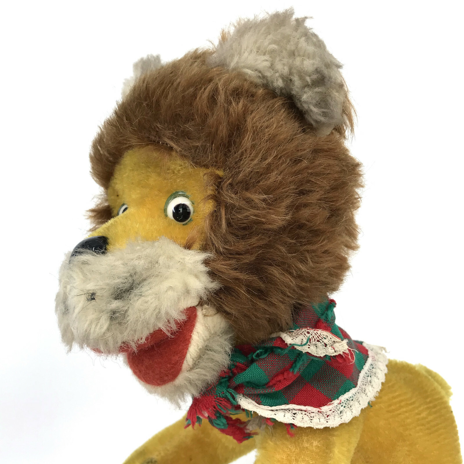 Carl Moritz Breitung Lion Mohair Plush 1950s CMB 9in Sonneberg DDR ...