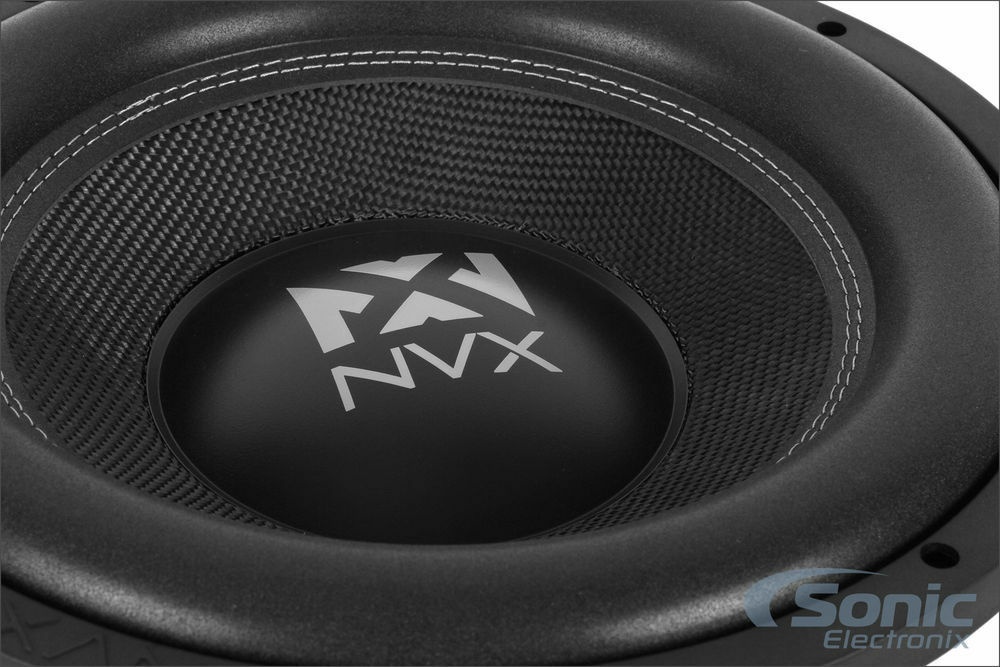 2) NVX VCW122 12" 1000W RMS VC-Series Dual 2-ohm Car Audio Subwoofers ...