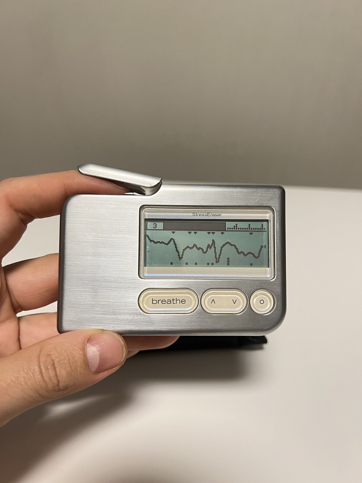 StressEraser Stress Eraser Biofeedback Device Model Se1 for sale online ...