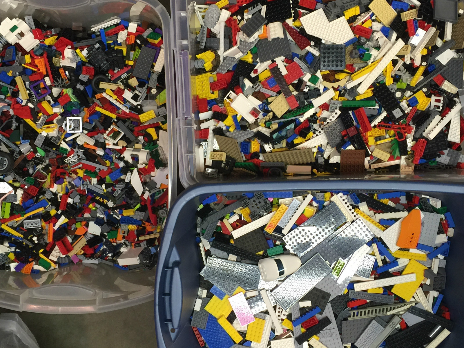 Legos 5 Pounds of Lego Pieces HUGE BULK LOT bricks building blocks w/2 ...