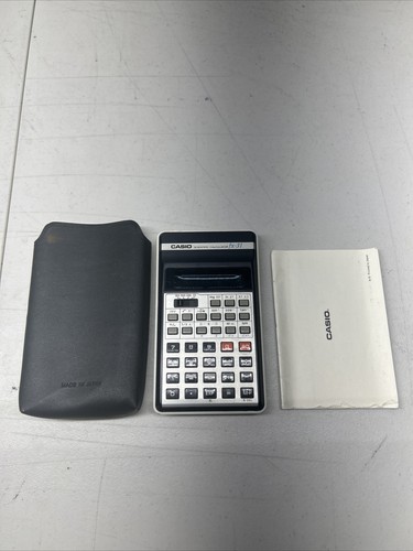 Vintage Casio 1980s Scientific Calculator fx-31 CASIO 80s Made In Japan ...