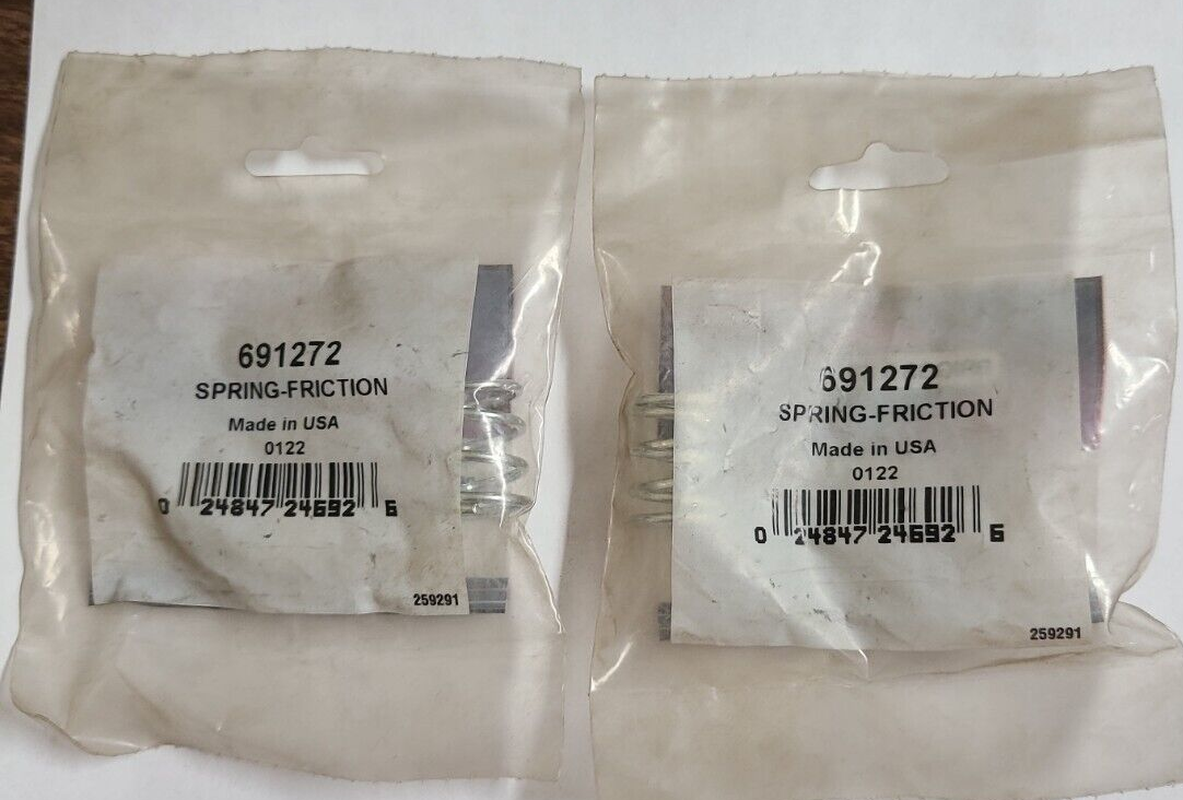 New OEM Briggs & Stratton 691272 friction spring, set of two | eBay