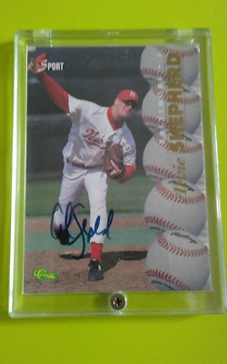1995 Classic 5 Sport Alvie Shepherd Auto Baltimore Orioles MINT+ | eBay