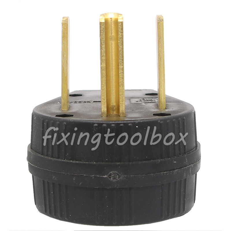 Fits NEMA 14-50P Power Plug 50-Amp 4-Prong 125/250V Straight Angles ...