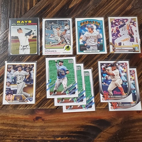 Willy Adames 10-Card Lot Baseball Cards TB Rays/MIL Brewers MLB | eBay