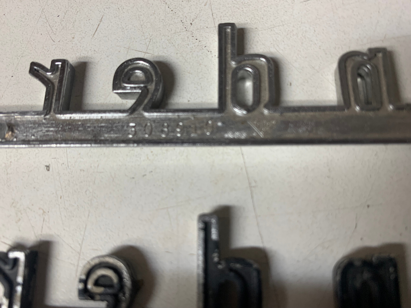 1956 Studebaker Commander Side Script Emblems OEM | eBay