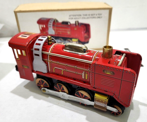 Anesten Tin Toy Ms410 Train Locomotive Engine 1908 - Wind Up Litho | eBay