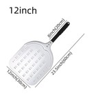 12 Inch Short Handle Shovel Kitchen Utensils Shape Pizza Turner Baking ...