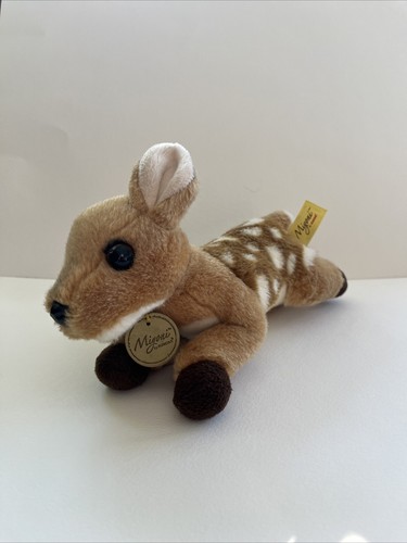 Aurora Miyoni Baby Deer Fawn Stuffed Animal Toy Plush by 12" | eBay