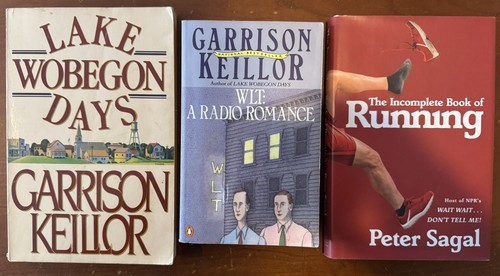 NPR BOOK LOT: GARRISON KEILLOR PRAIRIE HOME COMPANION, PETER SAGAL WAIT ...