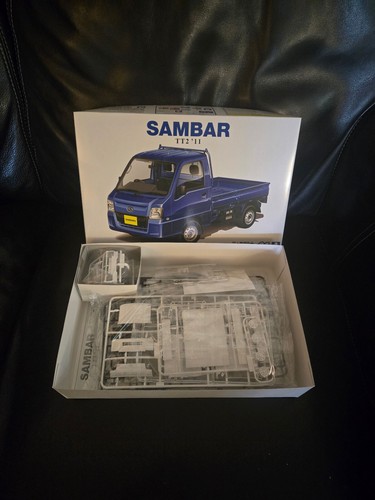 Aoshima: 1/24 Subaru TT2 Sambar WR Blue Limited Scale Model Kit #4 | eBay