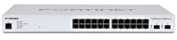 Fortinet FortiSwitch FS-424E-POE 24 Ports Rack Mountable Ethernet ...