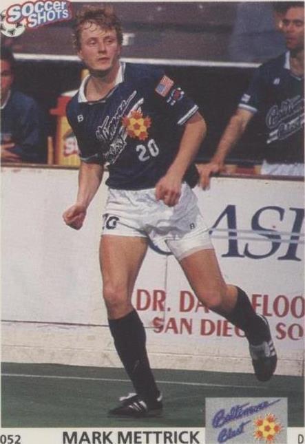 1991 Soccer Shots MSL - Mark Mettrick #052 for sale online | eBay