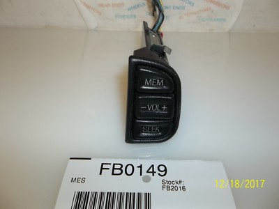 92 93 94 95 FORD TAURUS MEMORY/VOLUME/SEEK CONTROLS F2DF-19A181-AC OEM ...