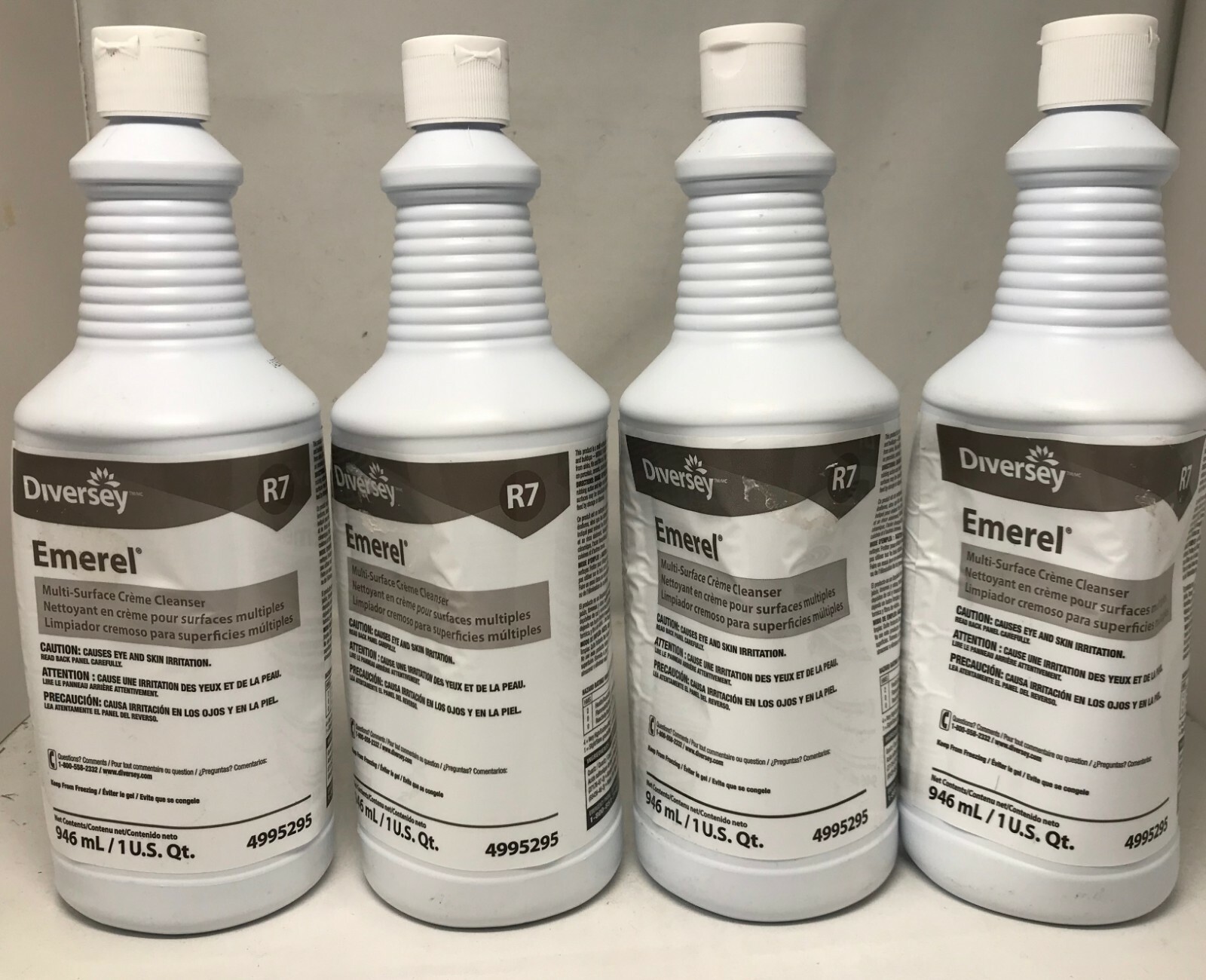 Diversey Emerel Multi-surface Creme Cleanser 1 Quart/ 32oz Set Of 4 ...