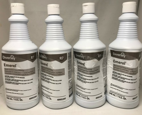 Diversey Emerel Multi-surface Creme Cleanser 1 Quart/ 32oz Set Of 4 ...