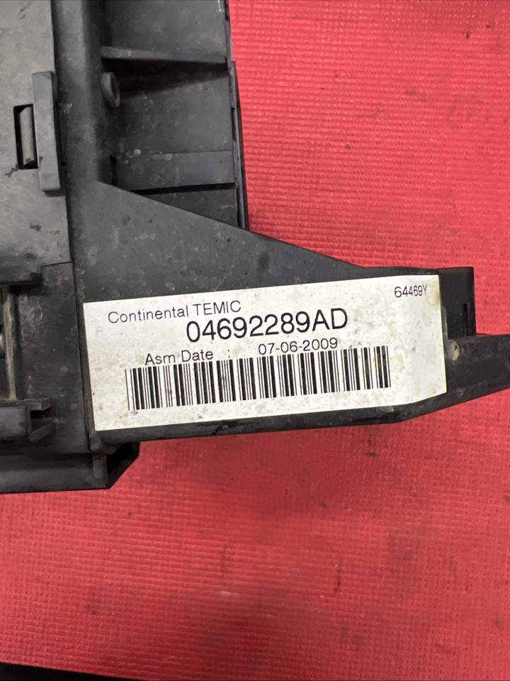 2008 2009 JEEP WRANGLER TOTALLY INTEGRATED POWER MODULE TIPM 04692289AD ...