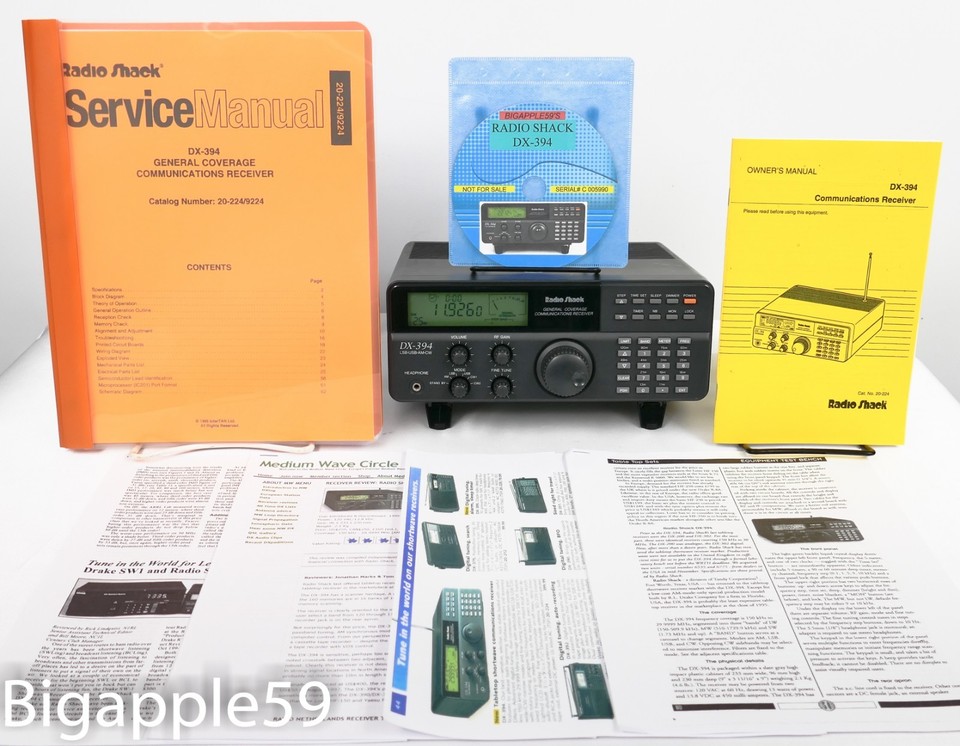 Radio Shack DX-394 Receiver Shortwave AM SSB Radio GREAT FOR BEGINNING ...