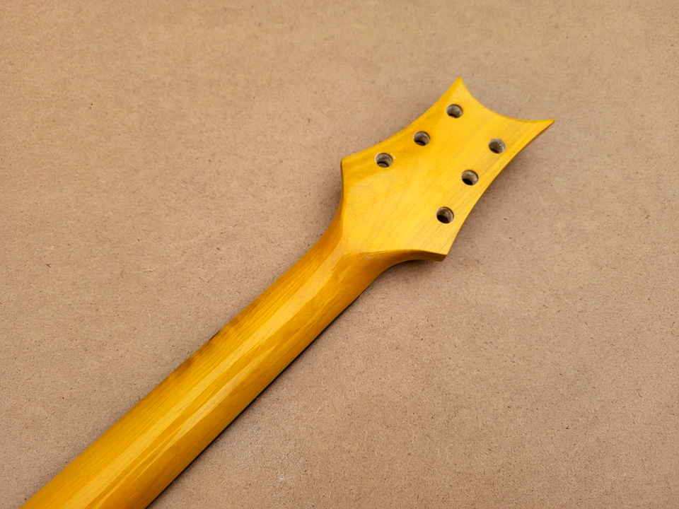 CUSTOM 3X3 HEADSTOCK SWANSONG INLAY GUITAR NECK REPLACEMENT | eBay