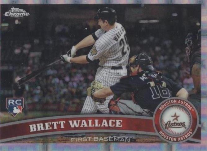 2011 Topps Chrome - Brett Wallace #203 X-Fractor for sale online | eBay
