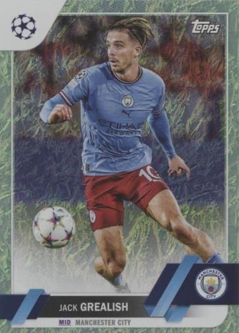 2022-23 Topps Jade Edition UEFA Club Competitions - Jack Grealish #142 ...