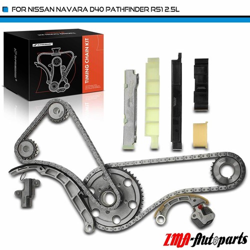 15x Timing Chain Kit for Nissan Navara D40 Pathfinder R51 2010-2019 2.5 ...