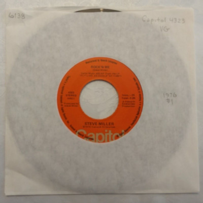 Steve Miller: Rock'n Me b/w Shu Ba Da Du Ma Ma Ma Ma 7-inch single | eBay