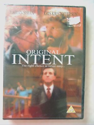 70108 DVD - Original Intent [NEW / SEALED] NL057 | eBay UK