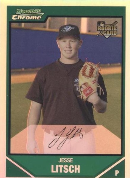 2007 Bowman Draft Picks & Prospects - Chrome Refractor #BDP31 Jesse ...