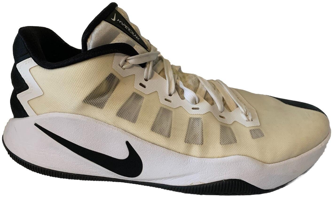 Size 14 - Nike Zoom Hyperdunk 2016 Low Black White for sale online | eBay