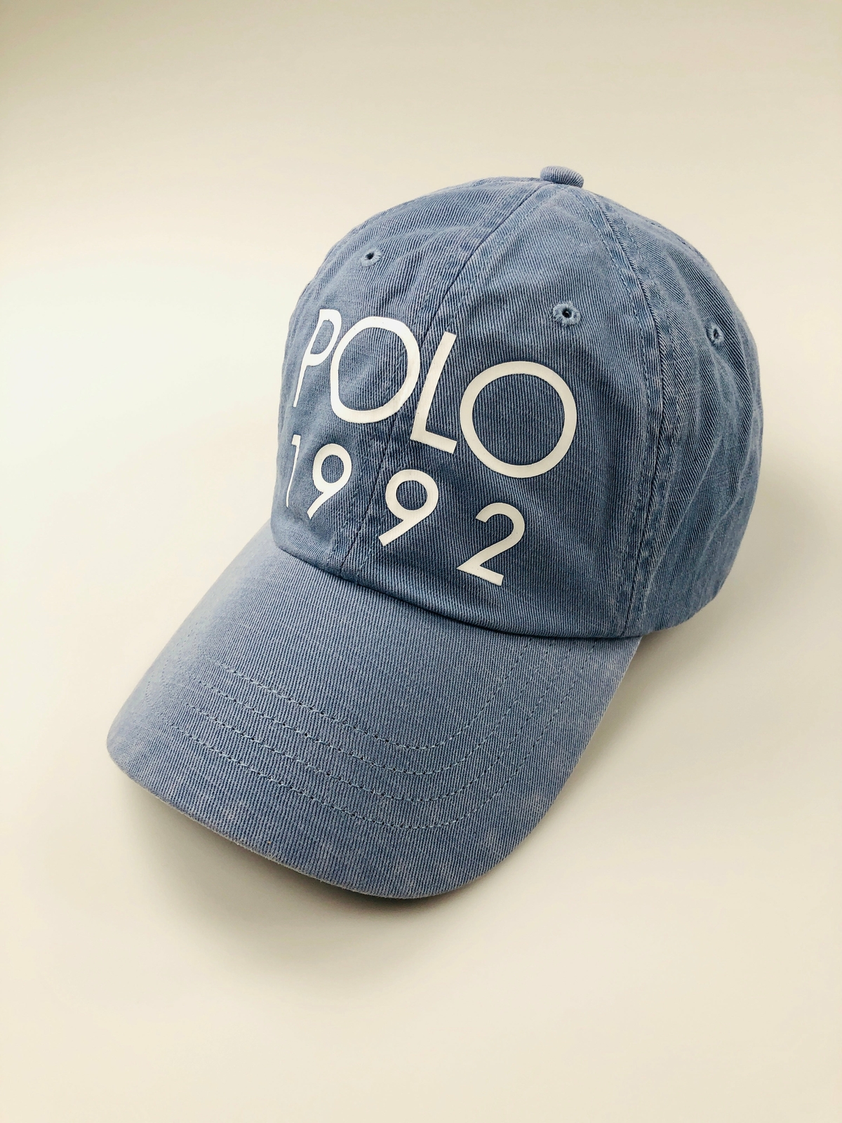NWT POLO RALPH LAUREN ISLE BLUE POLO 1992 CAP 6 PANEL PRL PONY ...