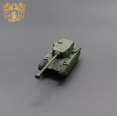 3D Printed Model 1/144 French ARL-44 heavy tank Finished Model | eBay