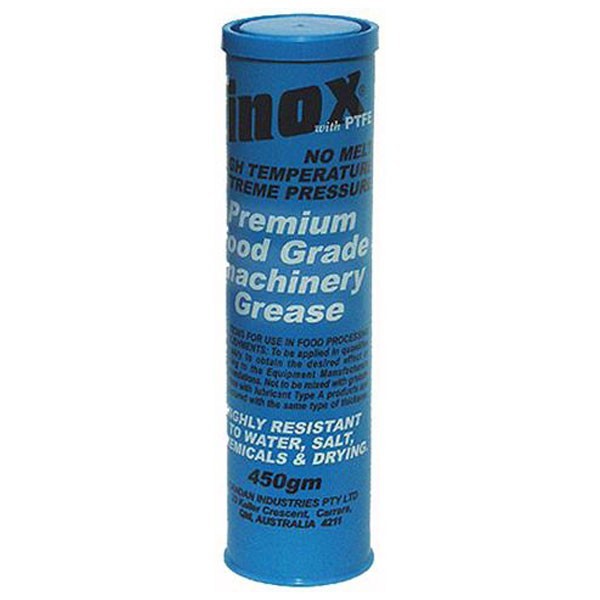 INOX MX6 SYNTHETIC, NO MELT, EXTREME PRESSURE FOOD GRADE GREASE 450gm ...