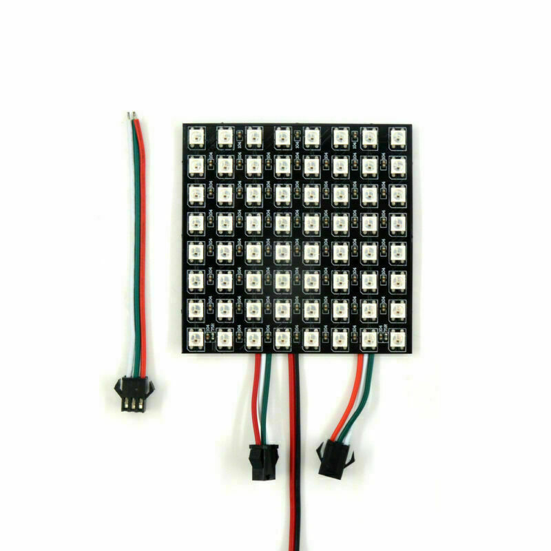 WS2812B LED Flexible Panel Matrix Screen 5050 RGB Addressabl e 64 256 ...