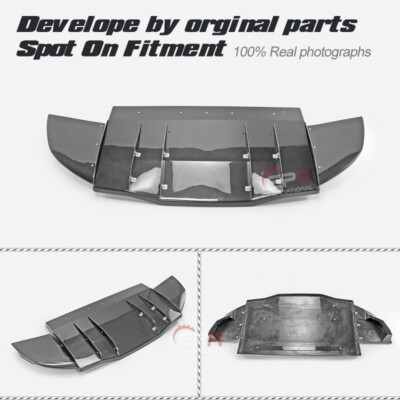 For Toyota GR86 ZN8 Fit Subaru BRZ ZD8 Dry Carbon Fiber Rear Diffuser ...