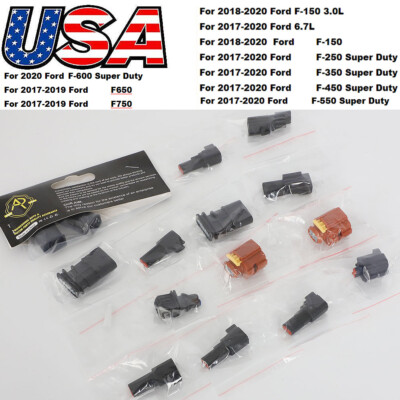 Tuner Harness Plug Kit For 2017-2019 Ford 3.0L & 6.7L F250 F350 F450 ...
