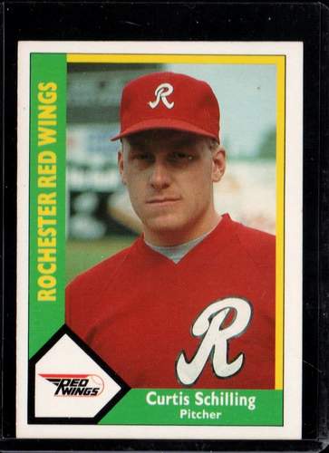 Curt Schilling 1990 CMC AAA/ProCards Rochester Red Wings Rookie # 306 ...