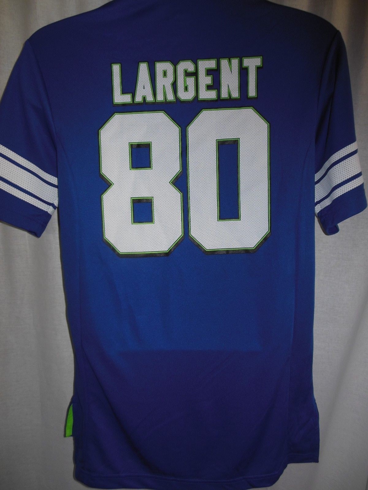Seattle Seahawks Largent #80 Men's Hall of Fame Majestic Jersey Small ...