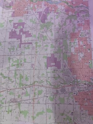 Lot (5) Michigan Maps Geological Survey Department Of Interior Wayne ...