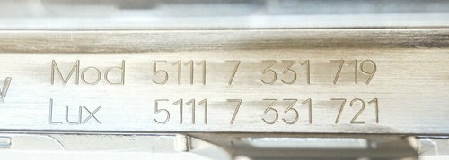 BMW 5 GT F07 FRONT BUMPER LEFT PROTECTIVE STRIP MODERN 51117331719 NO🇺🇸 ...