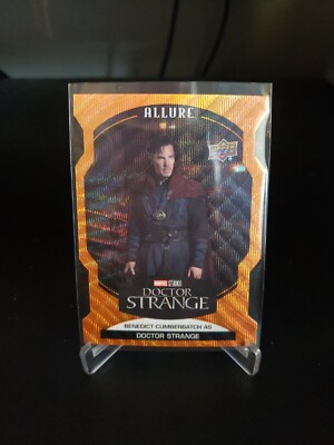 Benedict Cumberbatch - Doctor Strange 2022 UD Marvel Allure Orange ...