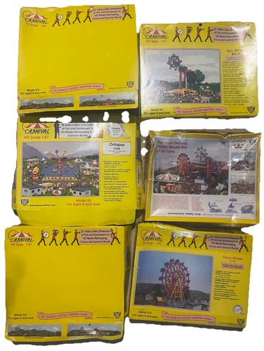 6HO Scale IHC Carnival Series Sky Wheel Circus amusement 3 SEALED, 3 ...